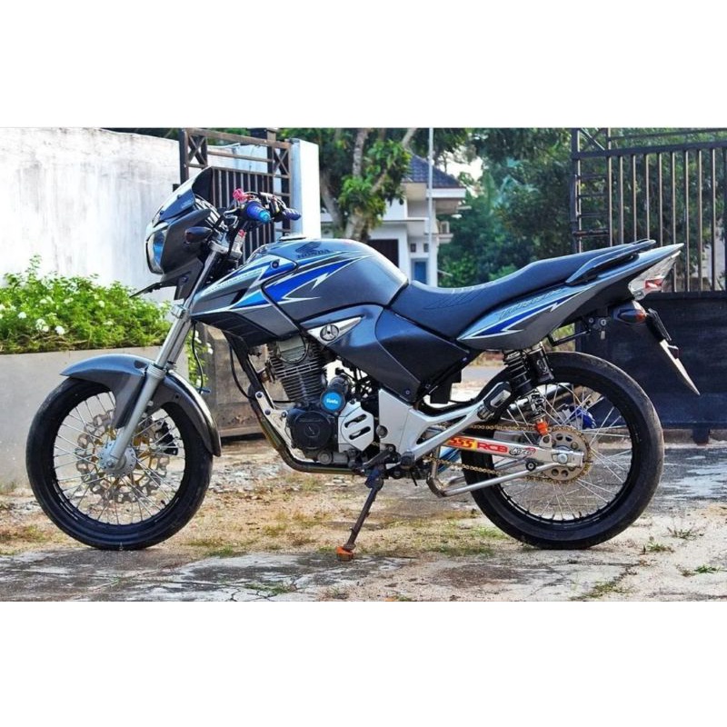 Jual STRIPING STICKER LIS TIGER 2012 VIOLET STICKER TIGER REVO TIREV ...