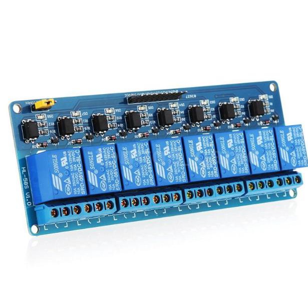 Jual Jual Original Songle 8 Channel 5V Relay Module Board High Quality ...