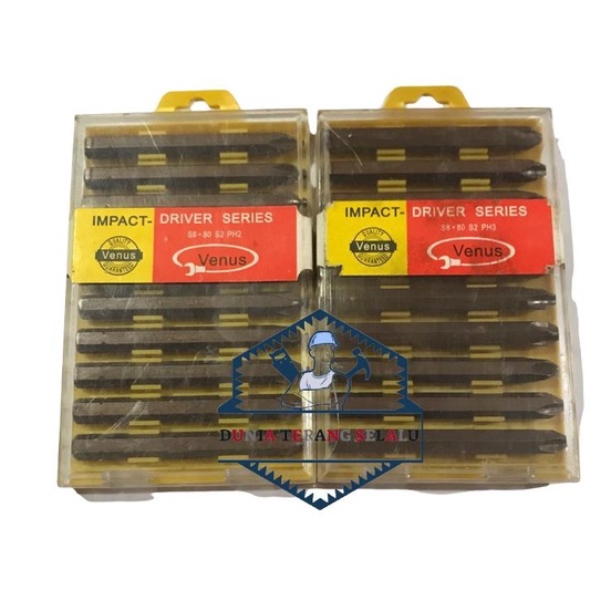 Jual VENUS Mata Obeng Ketok S2 80mm Plus + PH2 Lancip PH3 Tumpul ...