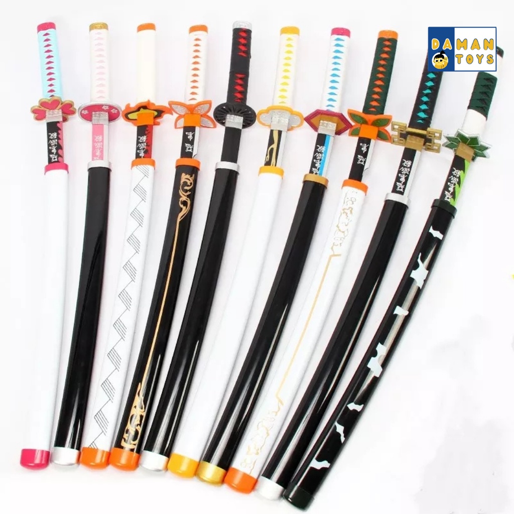 Jual Mainan Pedang Nichirin Tanjiro Kimetsu No Yaiba Rengoku Kyojuro ...