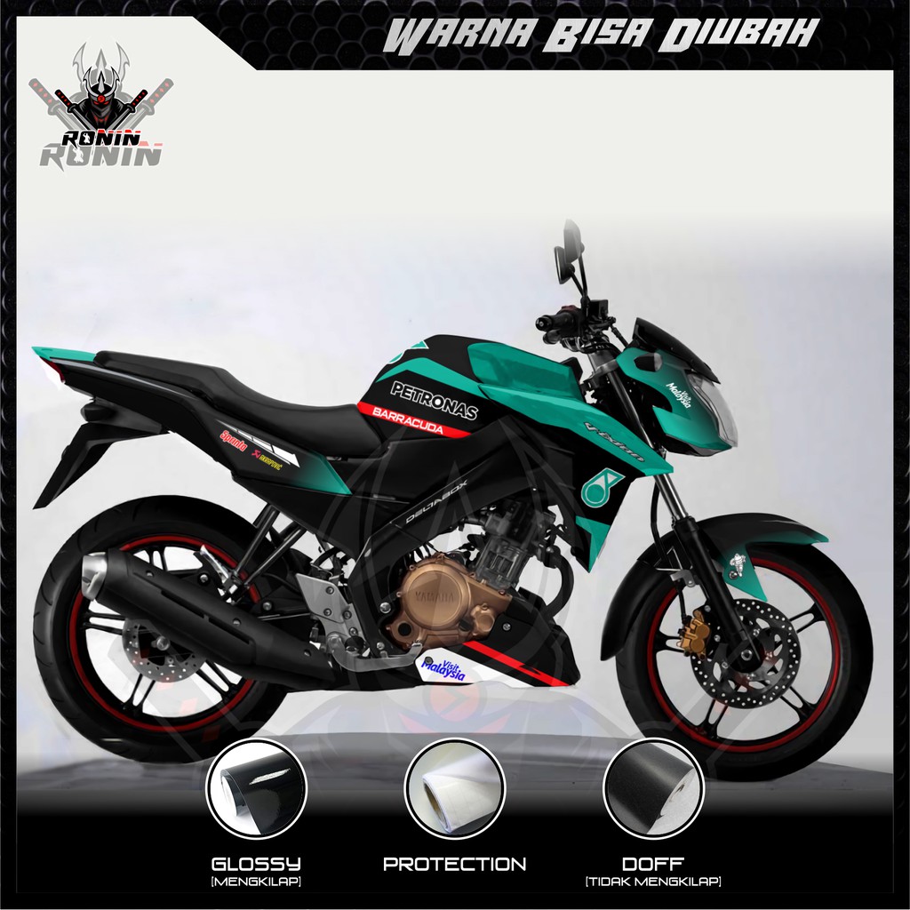 Jual Sticker Decal FULL BODY Vixion Advance NVA Motif Petronas | Shopee ...