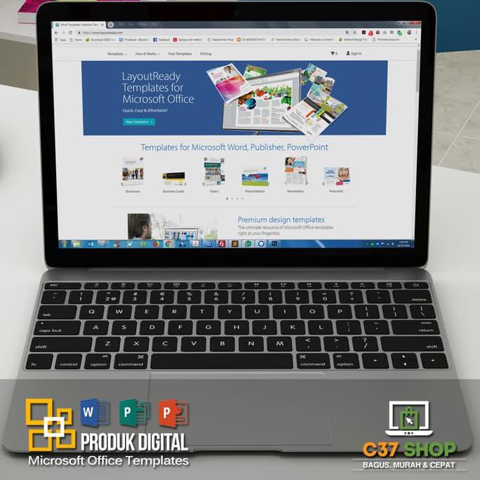 Jual Produk Terbaik] Template Microsoft Office: Word Publisher ...