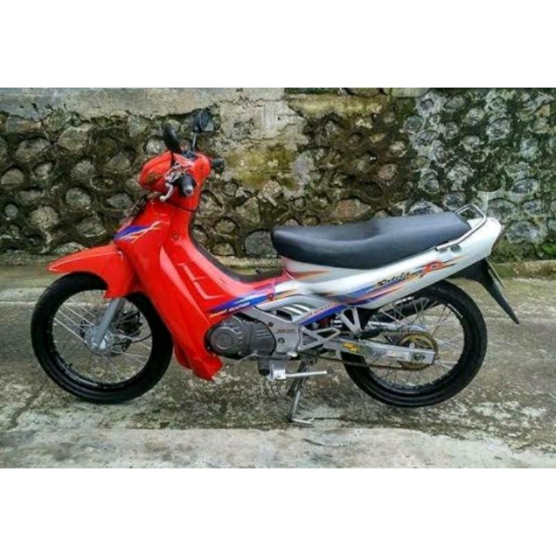 Jual striping sticker lis Suzuki satria r satria hiu satria lumba 1997 ...