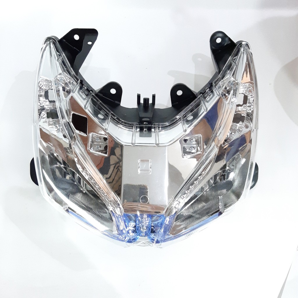 Jual Reflektor lampu depan vario 110 fi injeksi injection + lampu led ...