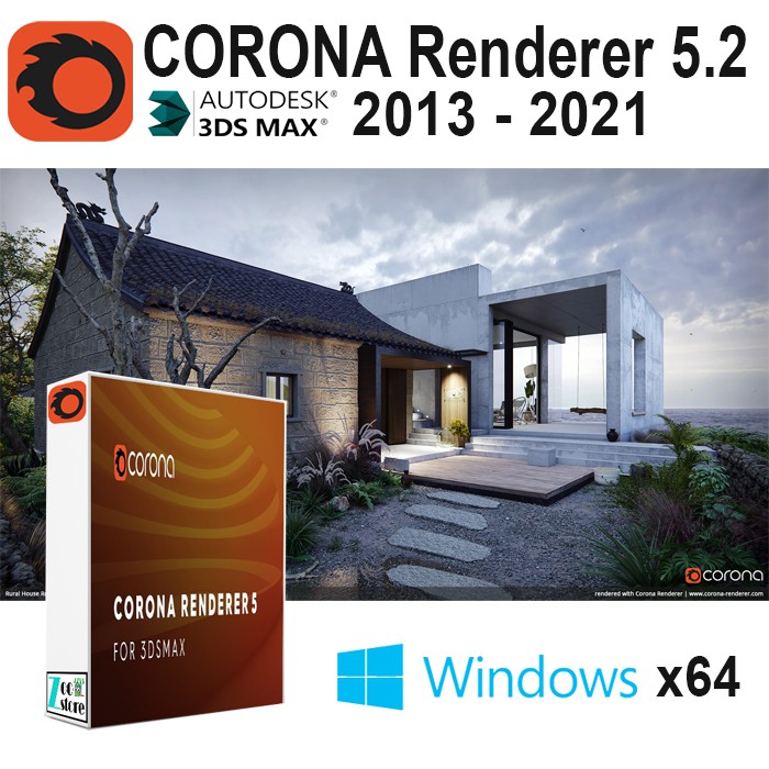 Jual Corona Renderer 5 Hotfix 2 for 3ds Max | Shopee Indonesia