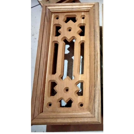 Jual Loster / Roster kayu angin angin ventilasi kayu jati | Shopee ...
