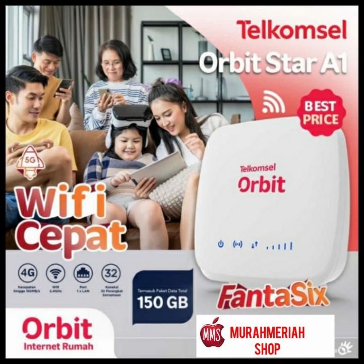 Jual Modem Wifi Telkomsel Orbit Star A1 Unlock Mifi 4G Wireless ...