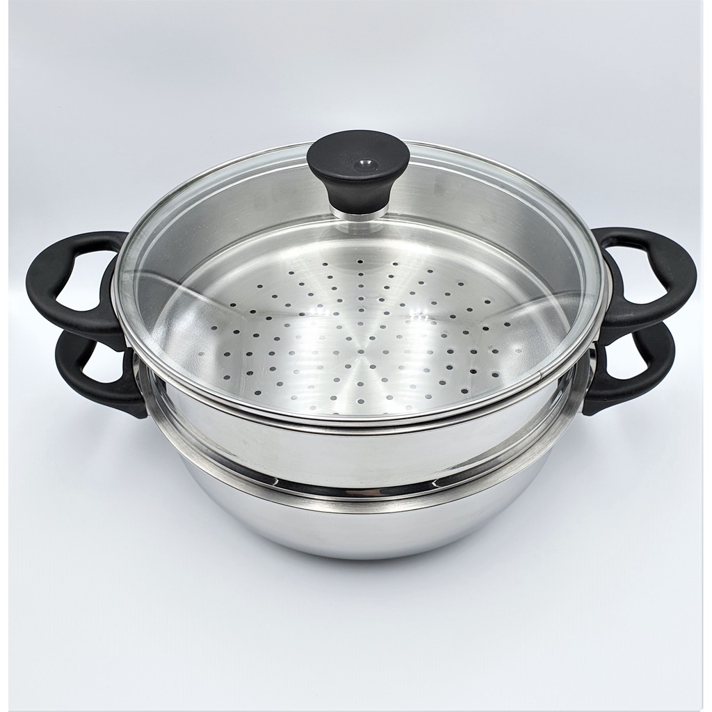 Jual Panci Kukus 24 cm 2 susun / Caserole 24 cm 2 susun INOCOOK ...