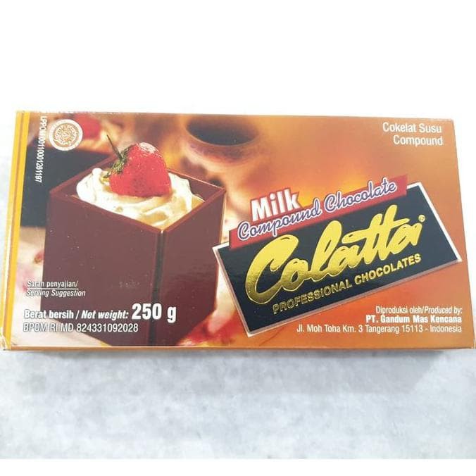 Jual COLATTA MILK COMPOUND 250 GR | Shopee Indonesia