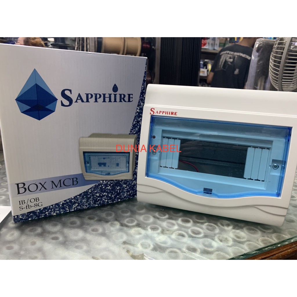 Jual Box MCB 5 group / 8 group Outbow OB / Inbow IB Sapphire | Shopee ...