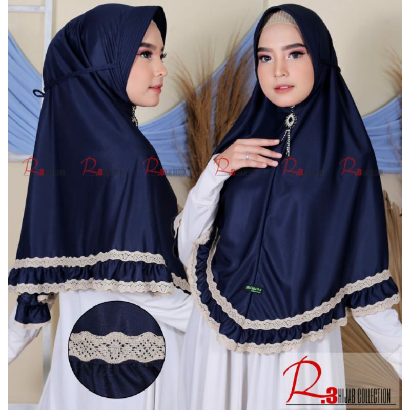 Jual HIJAB RENDA JUMBO/JILBAB INSTANS TERBARU | Shopee Indonesia