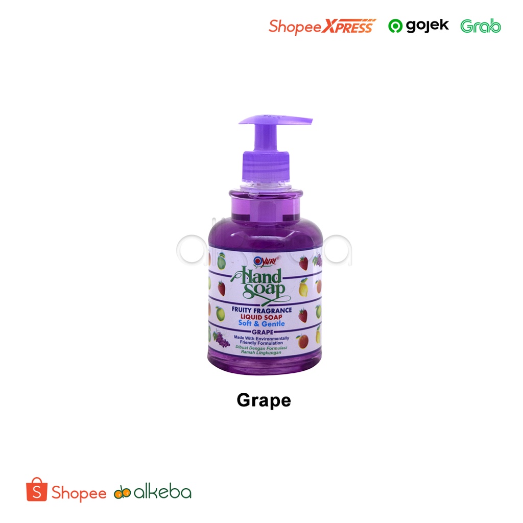 Jual Handsoap Botol Pump 410 ml Yuri / sabun cuci tangan Yuri pump ...
