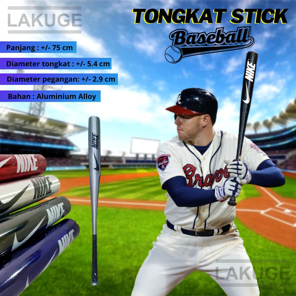 Jual Stick Baseball Stick Tongkat Pemukul Alumunium | Shopee Indonesia
