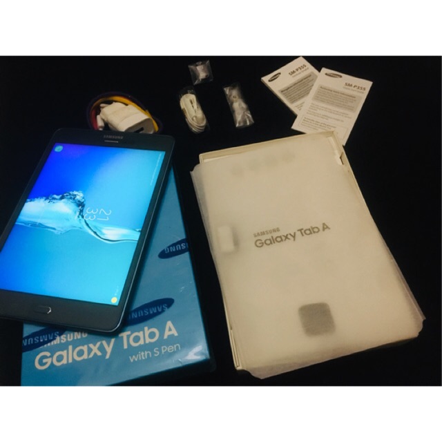 Jual SAMSUNG TAB A 8.0 INCH P355 With s Pen fullset | Shopee Indonesia