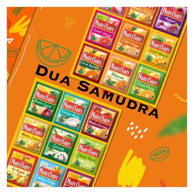 Jual (E-45) Nutrisari Sachet all Variants | Shopee Indonesia