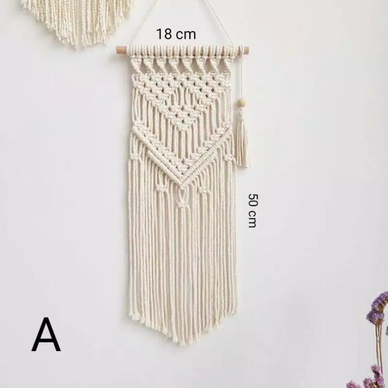 Jual Hiasan Dinding macrame 20cm | Shopee Indonesia