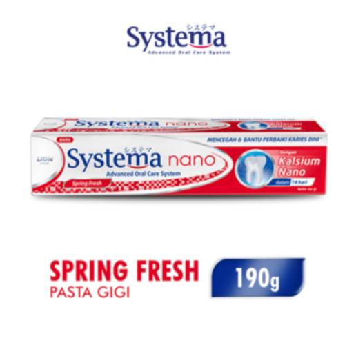Jual Systema Nano Pasta Gigi Spring Fresh 2 x 190 gr | Shopee Indonesia