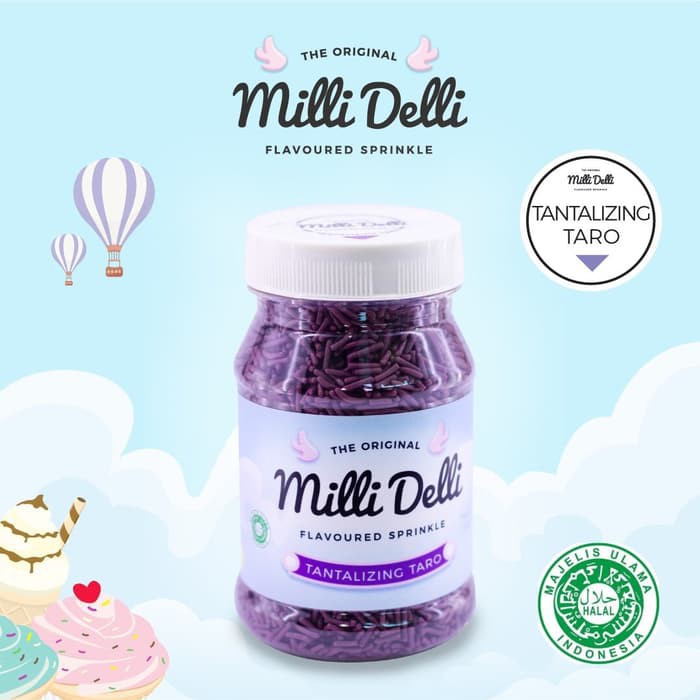 Jual meises rasa taro premium milli delli ubi ungu | Shopee Indonesia