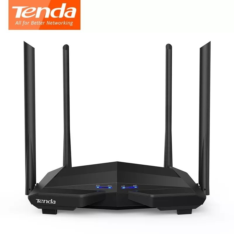 Jual Tenda AC6 Dual Band1200 Mbps GIGABIT Wifi ROUTER EXTENDER Global ...