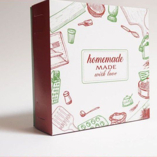 Jual Box 22x22 x8cm Box Nasi Kotak Kue Box Kue 22x22 Box Bolu Box ...