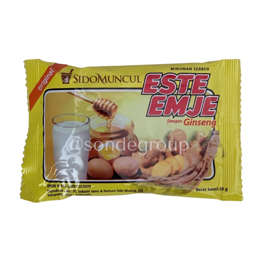 Jual Este Emje - STMJ - Susu Telur Madu Jahe Instan - Sidomuncul ...