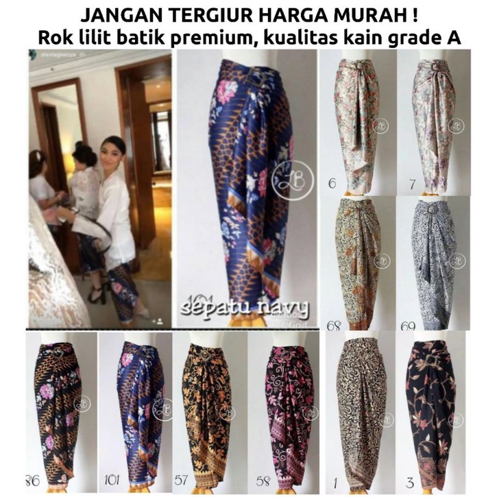 Jual COD PREMIUM ROK LILIT BATIK rok serut batik LILIT FLORAL toraja ... Jual COD PREMIUM ROK LILIT BATIK rok serut batik LILIT FLORAL toraja ...