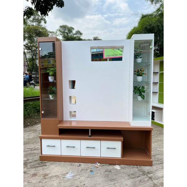 Jual bufet tv + partisi ruangan mewah | Shopee Indonesia