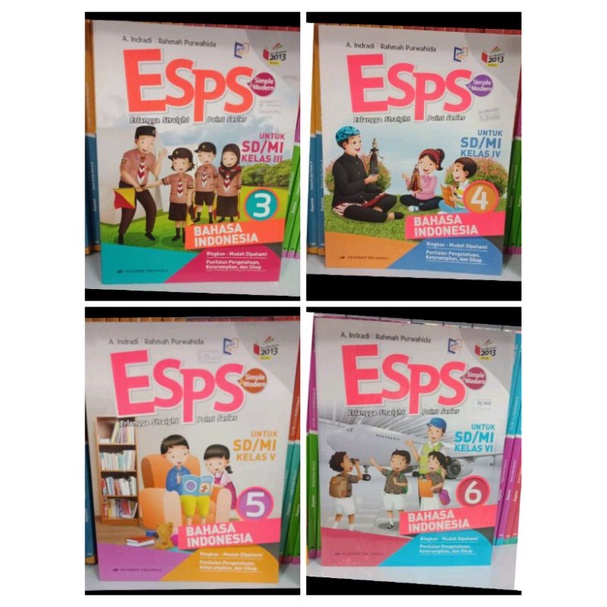 Jual BUKU ESPS BAHASA INDONESIA ERLANGGA KELAS 5 SD MI KURIKULUM 2013 REVISI | Shopee Indonesia
