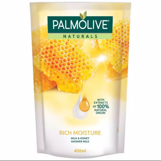 Jual Palmolive Naturals Milk & Honey Shower Gel/Sabun Mandi 400 ml ...
