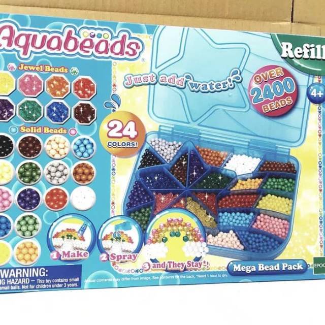 Jual Aquabeads Mega Bead Pack | Shopee Indonesia