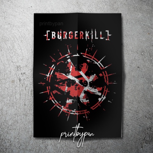 Jual (Part 1) Poster BURGERKILL - Poster Dinding Aesthetic - Poster ...