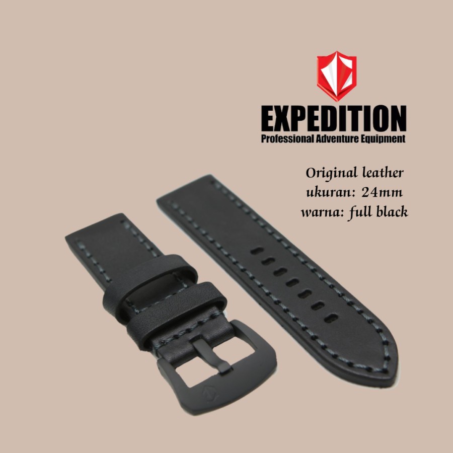 Jual Tali Kulit Expedition/ Strap Jam Tangan Pria Expedition Original ...