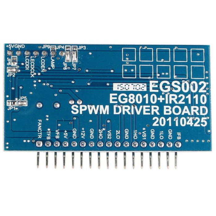 Jual Pure Sine Wave Inverter Driver PCB Kit EGS002 EG8010 + IR2110 ...