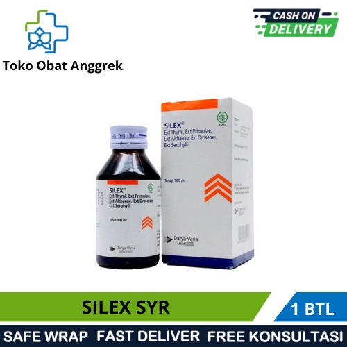 Jual SILEX SIRUP/100 ML/OBAT BATUK HERBAL/MEREDAKAN BATUK BERDAHAK ...