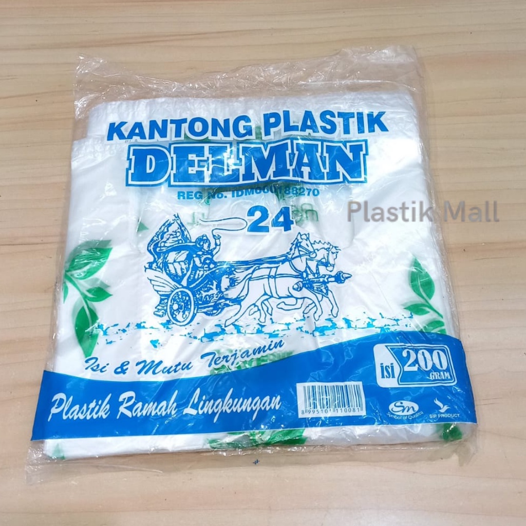 Jual Kantong Plastik Ramah Lingkungan UK 24 Delman UK 25 Royal Belanja ...