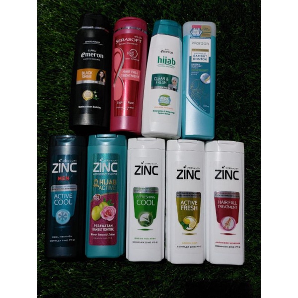 Jual SHAMPOO ZINC Hairfall Treatment Zinc Men 170ml, Berbagai jenis ...