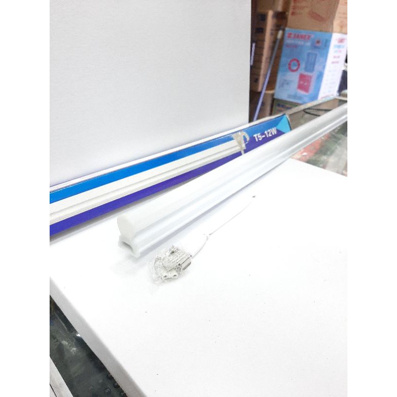 Jual lampu TL LED T5 12w set panjang 90cm | Shopee Indonesia