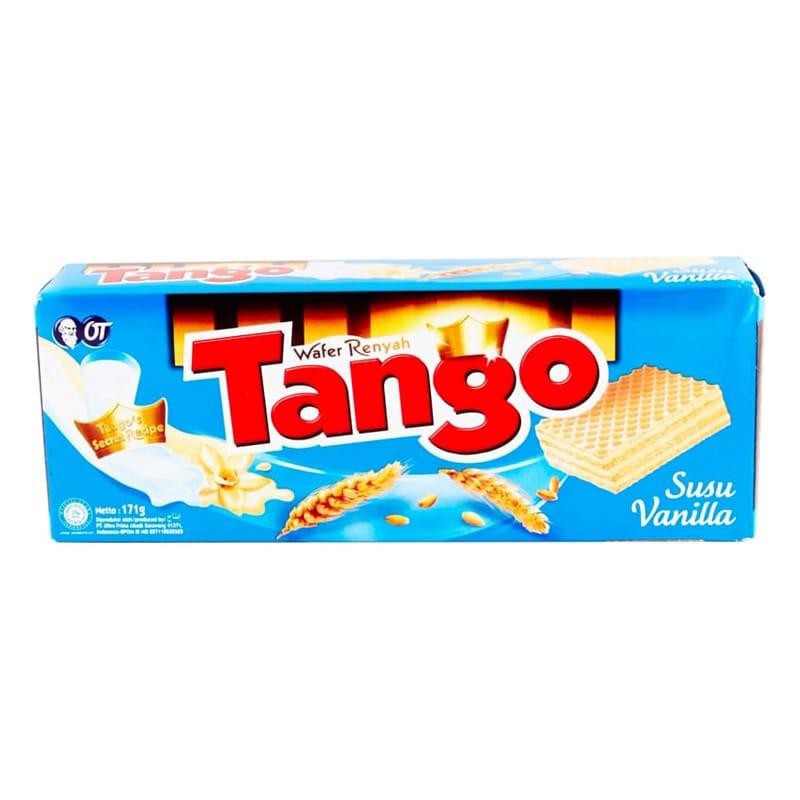 Jual Tango Wafer Vanilla 171 Gr | Shopee Indonesia