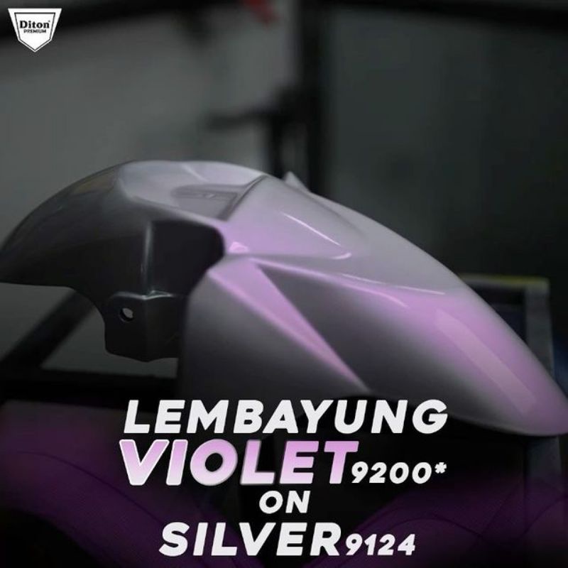 Jual Pilok Silver Lembayung Violet Diton Premium Paket Cat Komplit 4Klg ...