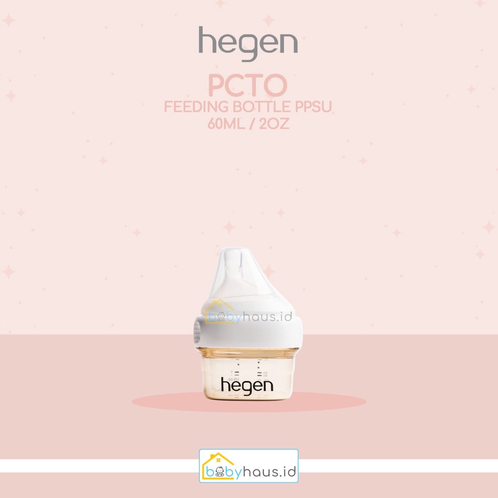 Jual HEGEN - PCTO FEEDING BOTTLE PPSU 60ML | Shopee Indonesia