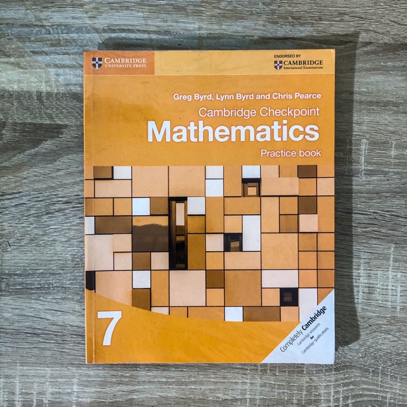 Jual Cambridge Checkpoint Mathematics 7 (SMP 1) Practice Book | Shopee ...