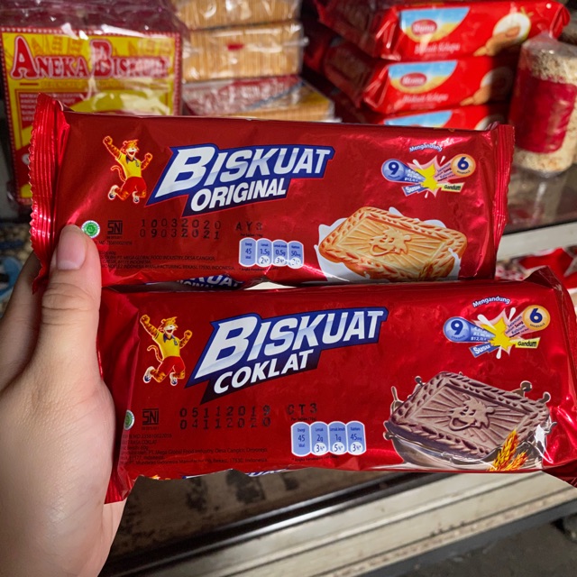 Jual BISKUAT MINI PACK | Shopee Indonesia