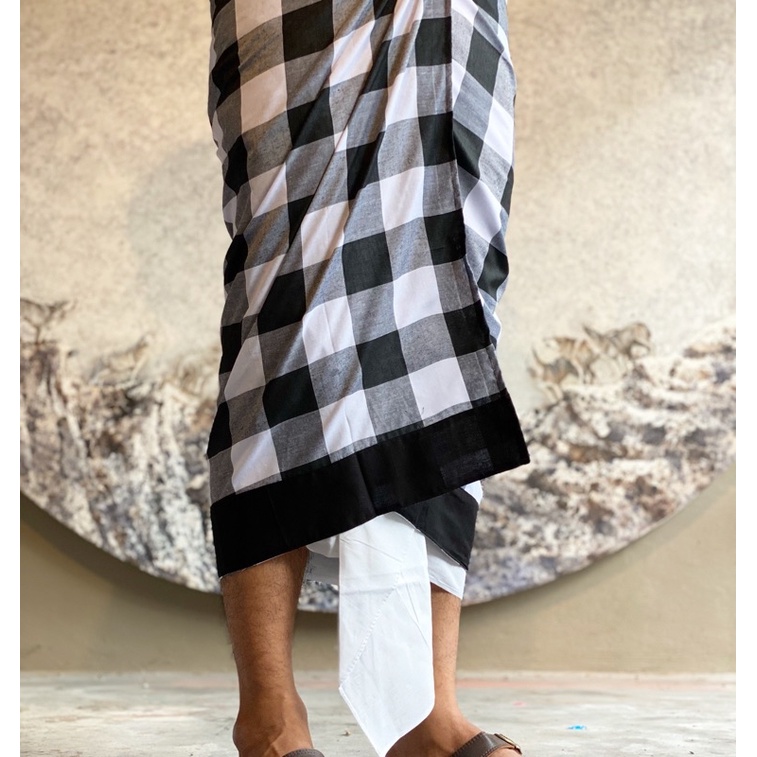 Jual saput poleng best seller klasik khas bali pakaian adat | Shopee ...