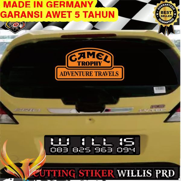 Jual TERMURAH Stiker Mobil Camel Trophy Off Road Sticker Cutting Pintu ...