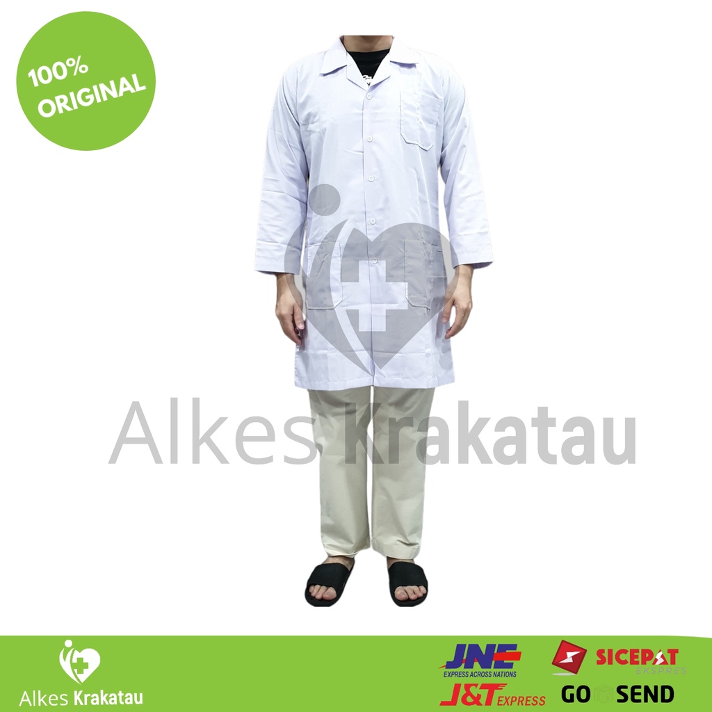 Jual Baju Lab Lengan Panjang / Jas Laboratorium / Baju Praktikum ...