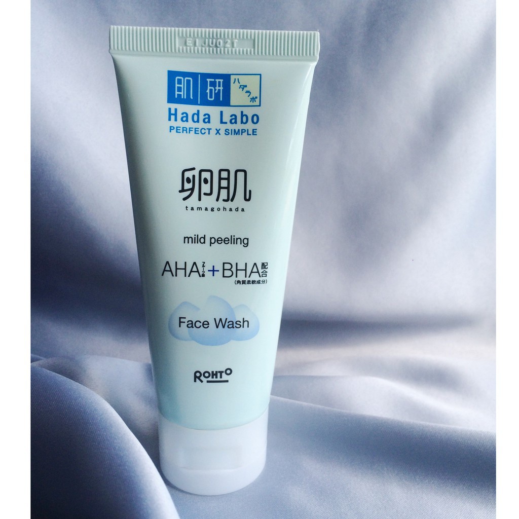 Jual HADA LABO Tamagohada Mild Peeling AHA + BHA Face Wash 50g | Shopee Indonesia