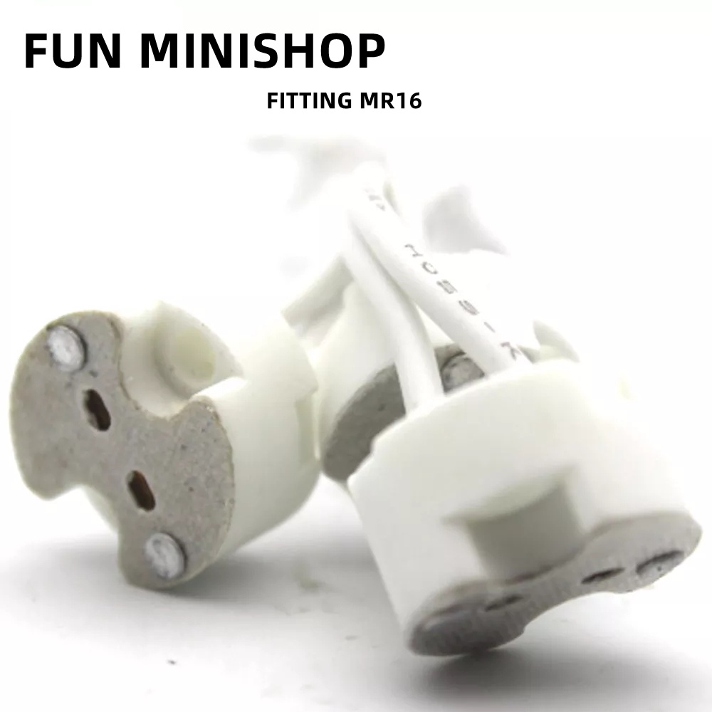 Jual Fitting mr16 / fitting kecil / fitting halogen tusuk untuk lampu ...