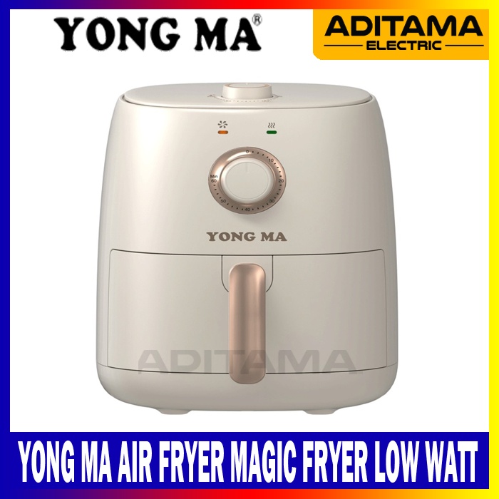 Jual YONG MA AIR FRYER MAGIC FRYER YMF-101/ YONGMA AIR FRYER YMF101 2.4 LITER LOW WATT | Shopee ...