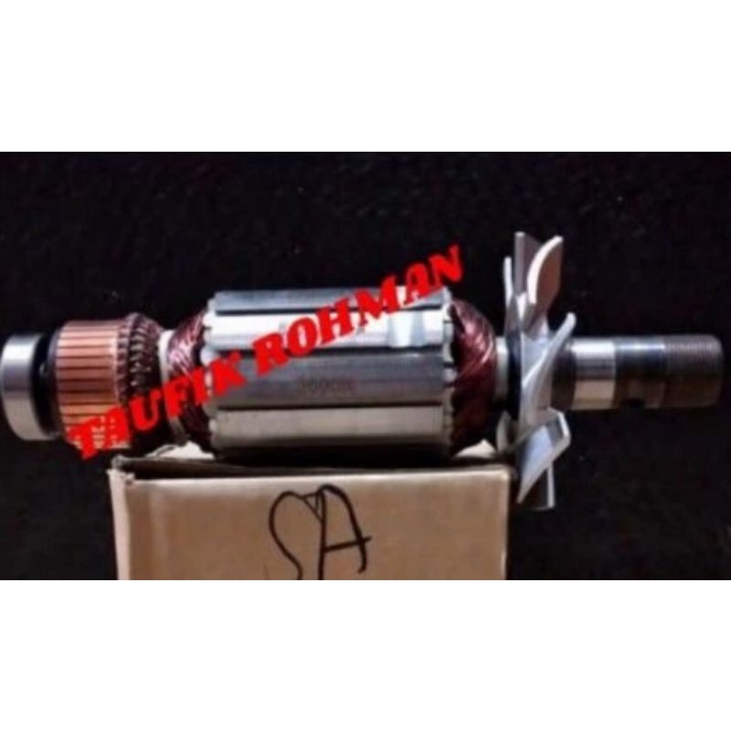 Jual ARMATUR ANGKER ROTOR GULUNGAN DINAMO MESIN ROUTER RUTER MAKITA ...
