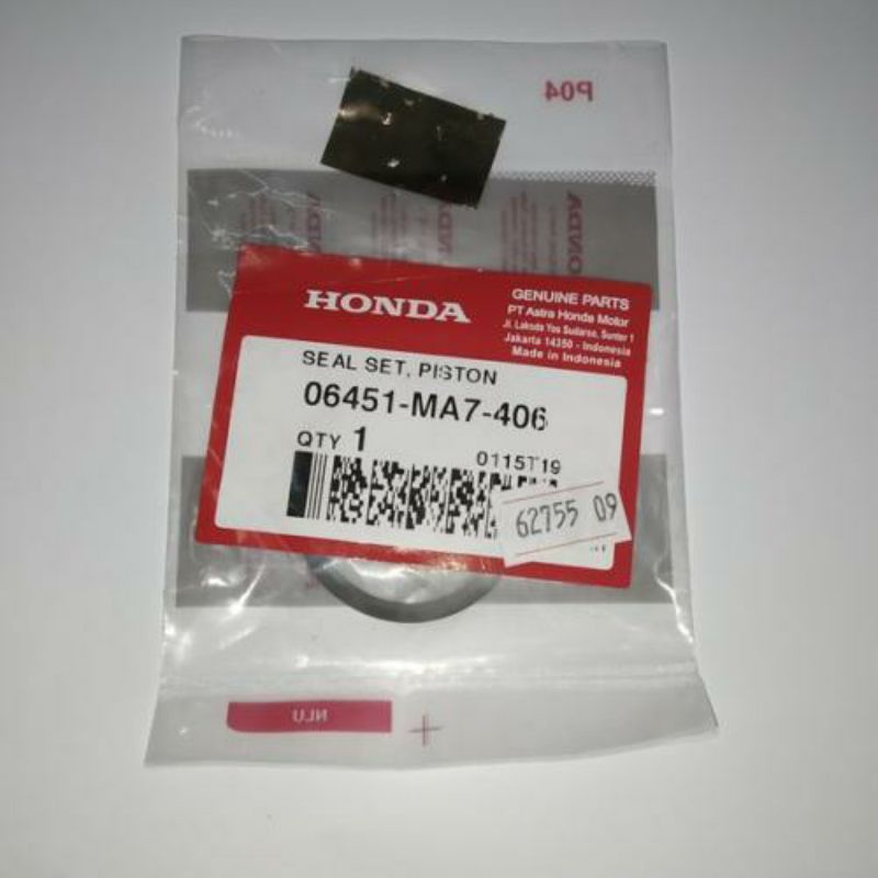 Jual Seal Piston/Kaliper Depan Original Supra125,Revo 100,Kharisma, SuprafitNew Cakram 06451-MA7 ...